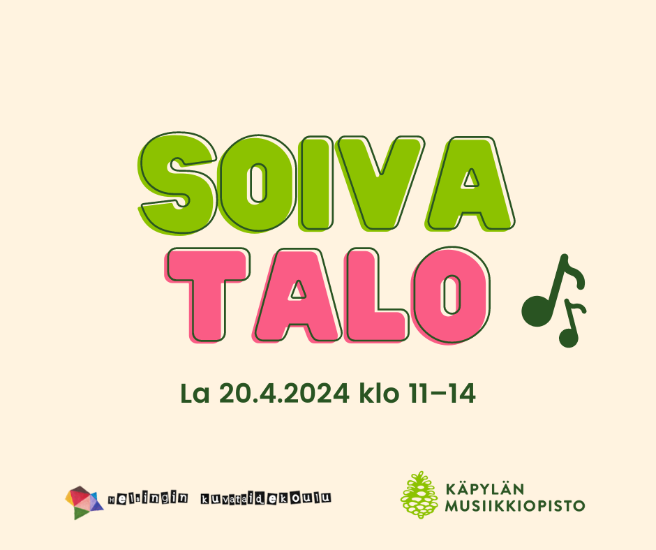 Soiva talo 20.4.2024 - Käpylän musiikkiopisto